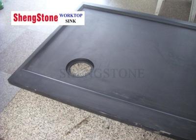 China Customizing  Black Color Epoxy Resin Countertops , Modular Laboratory Furniture for sale