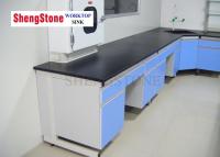 China Science Lab Countertops , Epoxy Resin Laboratory Countertops Strong Acid Resistance for sale