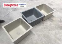 China School Science Classrooms Epoxy Resin Lab Sinks / Chemical Resistant Sinks for sale