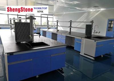 China Professional Black Epoxy Resin Work Surface Flat Edge Strong Acid Resistance for sale