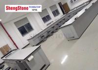 China White Epoxy Phenolic Resin Board TableTop In School Physics Laboratory for sale