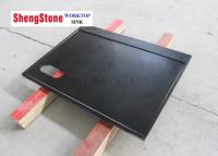 China Black High Temp Fume Hood Parts Chemical Resistant Epoxy Worksurfaces for sale