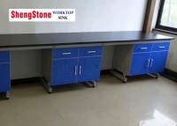 China Enterprise Research Epoxy Resin Laboratory Countertops Black Epoxy Resin Bench Worktop for sale