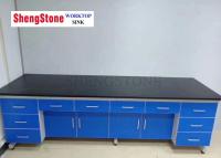 China Enterprise Research Epoxy Resin Laboratory Countertops Black Epoxy Resin Bench Worktop for sale