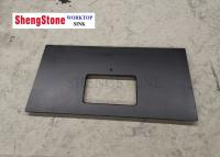 China High Temperature Resistant Black Epoxy Resin Worktop Laboratory Island Bench With Sink for sale