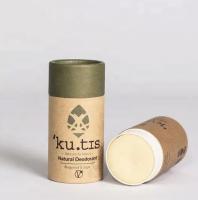 China Eco-Friendly Push-Up Paper Tube Packaging 8x5x5cm for Deodorant & Cosmetics - Recyclable Craft Paper with Custom Printing for sale