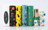 China Custom Eco-Friendly Paper Lipstick Tube Packaging 3.5g/3.8g Capacity with Silk Screen Printing for Sustainable Cosmetics for sale