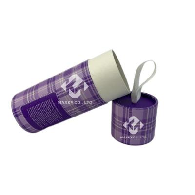 China Custom Cardboard Tube Packaging 1.5mm Thickness with FSC/FDA/ISO Certification for Candle and Gift Products for sale