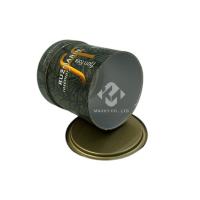 China Custom Anti-Rust Paper Tube Packaging with Metal Lid - 99mm Diameter 180mm Height Barrier Protection for Food & Industrial Use for sale