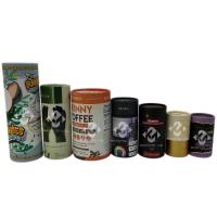 China Food Grade Custom Paper Tube Packaging with 157g Art Paper & Waterproof Coating - 500,000pcs/Month Capacity for sale