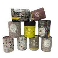 China UV Resistant Paper Cans & Cardboard Tubes - 500,000pcs Monthly Capacity with 157g Art Paper Printing for sale