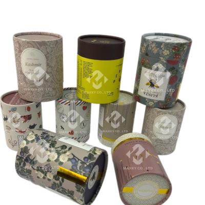 China Custom Cardboard Tube Packaging 157g Art Paper with 500,000pcs Monthly Capacity for Eco-Friendly Solutions for sale