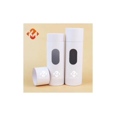 China Custom Biodegradable Round Paper Tube Box 3000pcs MOQ with FDA/SGS Certified Food-Grade Packaging for sale