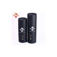 China Custom Biodegradable Wine Tube Gift Box 3000pcs MOQ with Food-Grade Kraft Paper 22×17×14cm Size for sale