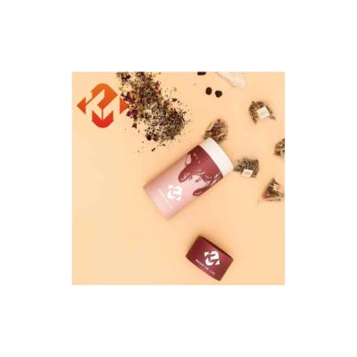 China Custom Food Grade Paper Can Container - 3000pcs MOQ, 15×14×14cm Base Size, Biodegradable Kraft Material for sale