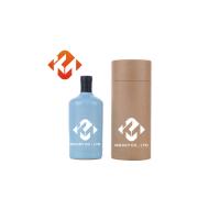 China Custom Single Bottle Wine Tube Packaging - 8×8×20 cm Craft Paper Cylinder with Impact Resistance - MOQ 3000pcs for sale