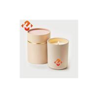 China Custom Eco-Friendly Kraft Paper Candle Tube Packaging 3000pcs MOQ with FDA-SGS Certification for sale