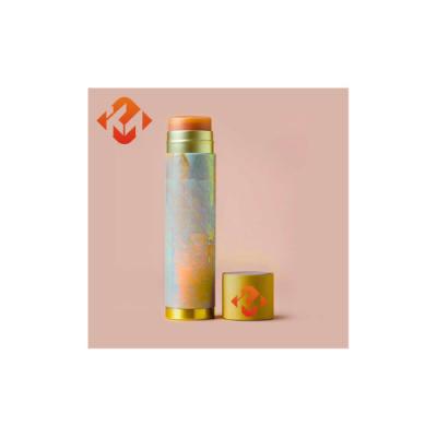 China Biodegradable Push Up Paper Tube Customizable Recycled Lip Balm Tube Packaging for sale