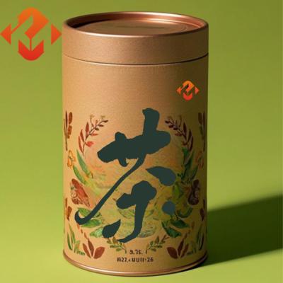 China Food Grade Paperboard Tube Packaging 9x9x13cm with Glossy Lamination and Custom Printing - MOQ 3000PCS for sale