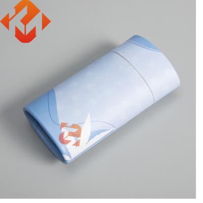 China Custom Oval Deodorant Stick Packaging Tube - Biodegradable Kraft Paper Container with 200,000 Weekly Capacity for sale