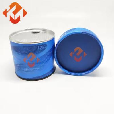 China Custom Food Grade Paper Can 6.5×6.5×6 cm with Aluminum Foil Lining - Biodegradable Packaging for Coffee, Tea & Food Products for sale