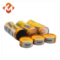 China Custom Food Grade Paper Tube Packaging - 1-2mm Kraft Cardboard Cylindrical Container with Easy-Tear Seal for Tea & Matcha Powder for sale