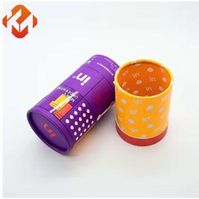 China Custom Printed Paper Tube Packaging - 35x25x20cm Cylinder Box for Clothing & Gift Wrapping with Custom Logo for sale