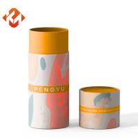 China Custom Round Paper Tube Packaging Box 20x10x5cm for Perfume & Cosmetics with Eco-Friendly Materials for sale