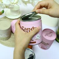 China Food Grade Aluminum Foil Lined Paper Tube Packaging - Custom Sizes 6x6x8cm, 3000 PCS MOQ, Biodegradable for sale