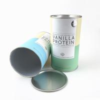 China Wholesale factory price custom packaging protein kraft paper jar packaging for sale