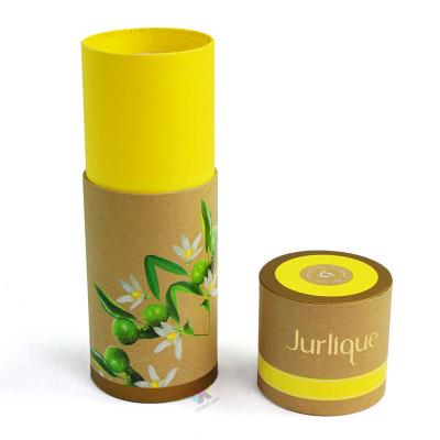 China Biodegradable Cardboard Canister Can Cylinder Tea Packaging Eco Friendly Embalagem De Papel Round Paper Tube Packaging for sale