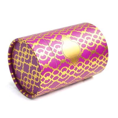 China Personalized Custom logo Sublimated High End  Cylindrical Gift Box Packaging Paper Tube for sale