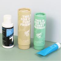 China Body Scrub Packaging Tubes Hand Lotion Face Cream Sunscreen Cream Facial Cleanser  Paper Tube Custom Matt Lamination for sale