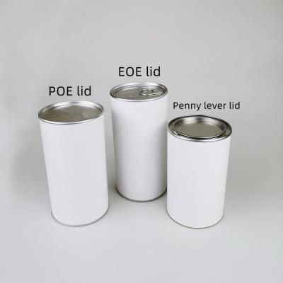 China Customized environmentally friendly tear-off easy-open cylindrical kraft paper can cardboard tube packaging for sale