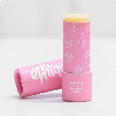 China Customized push-type paper tube lip gloss box, kraft paper lipstick cosmetics eco-friendly packaging paper tube for sale