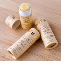 China Biodegradable custom cosmetic paper tubes, suitable for deodorants, lip balms, lipsticks, and other products. for sale