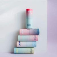 China Biodegradable paper tube packaging for cosmetic essential oils, customizable eco-friendly kraft paper tubes with caps. for sale
