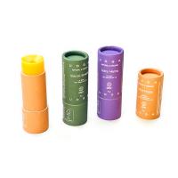 China Eco-friendly kraft paper packaging round box lipstick push-pull paper tube for sale