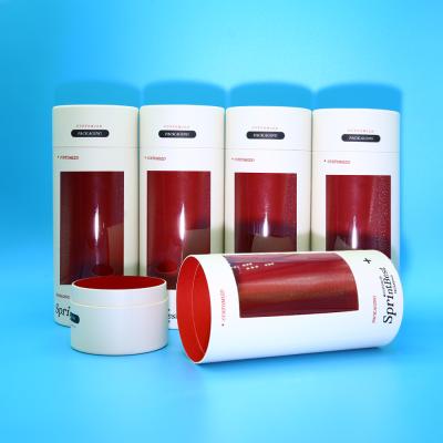 China Customizable high-end paper tube packaging suitable for food, candles, perfume bottles, etc. for sale