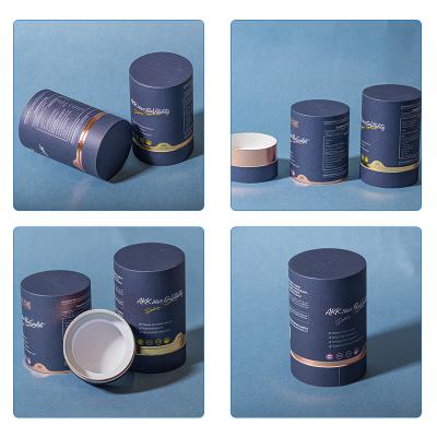 China Custom-printed eco-friendly cylindrical essential oil bottles and perfume packaging tubes for sale