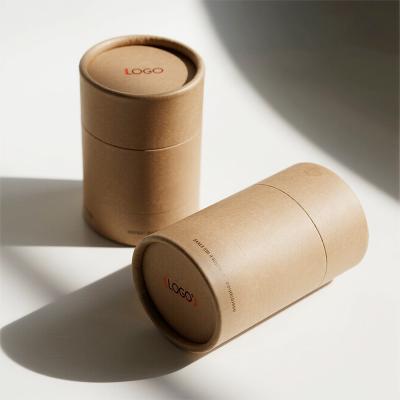 China Custom-sized designs, eco-friendly cylindrical paper tubes, premium perfume boxes, kraft paper tubes for sale