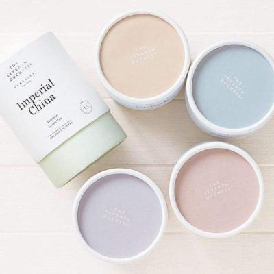 China Custom-printed logo luxury face cream packaging kraft paper tube perfume for sale