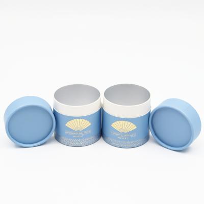 China Environmentally friendly and biodegradable cylindrical tea paper packaging for sale