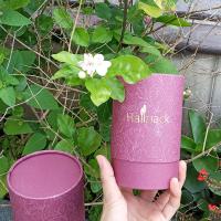 China Custom printed dry goods storage containers, round cardboard tubes, tea canisters for sale