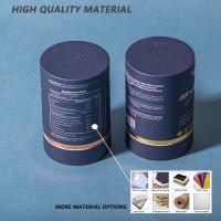 China Custom-made food-grade round paper tube packaging, suitable for dried fruit/tea/coffee packaging containers. for sale