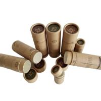 China Eco-friendly kraft paper biodegradable lip balm tubes/lipstick tubes come in a variety of styles for sale