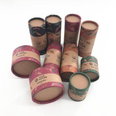 China Perfume deodorant container stick twist paper lip balm lip gloss cosmetic box packaging for sale