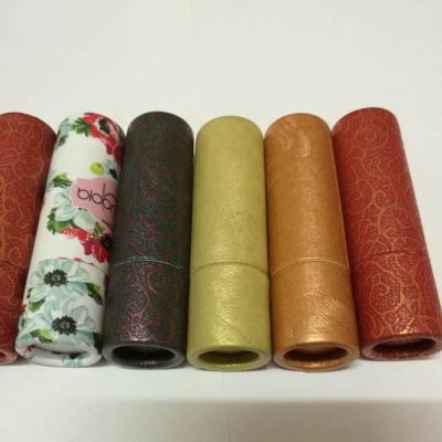 China Custom printed mini cardboard gift barrels, pre-rolled for sale
