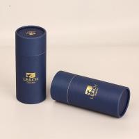 China High-end tubular packaging, suitable for products such as candles and underwear, lined with embossed cardboard. for sale