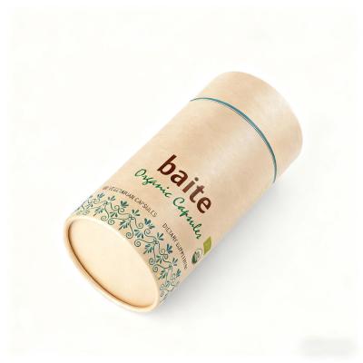 China Recyclable and biodegradable paper tubes for pharmaceutical capsules for sale